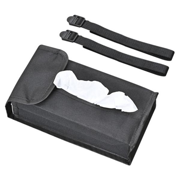 ●車内で置き場所に困るティシュボックスを収納してご使用できます。●取り付けベルトと固定ベロにより4種類の取り付け方法で、お好きな場所へ装着できます。※その他、車種により運転席以外のドアポケットなどにも取り付けできます。