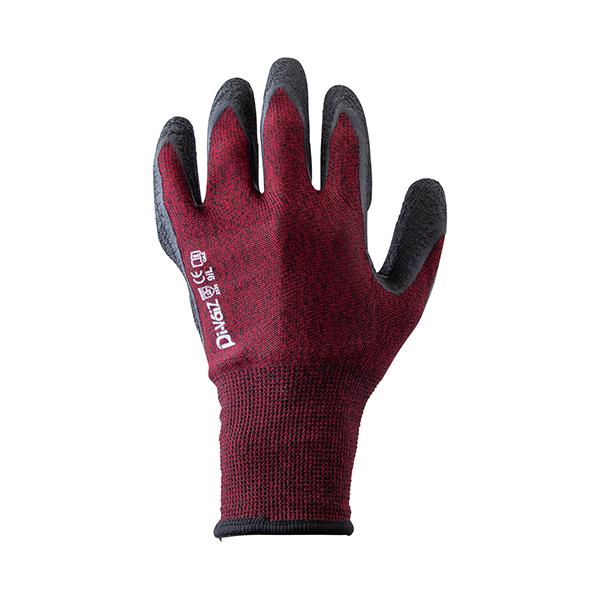 ◆◆用途◆◆ワークウェア(グローブ)。◆◆機能◆◆背抜き手袋で通気性が良く、優れたグリップ力と柔軟性があります。◆◆仕様◆◆●色：No.163(赤黒杢)。●サイズ：S。◆◆材質◆◆●原手：ポリエステル。●手のひら：天然ゴム。