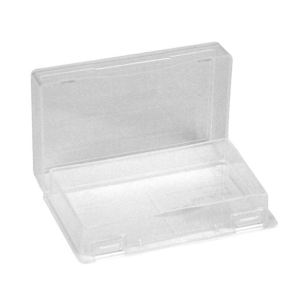 ◆◆用途◆◆小物の収納。◆◆機能◆◆収納部側面は2重構造のため、衝撃に強いです。◆◆仕様◆◆●内寸法：60.0x33.5x9.0mm。●外寸法：65.0×40.0×12.5mm。◆◆材質◆◆●ポリプロピレン。