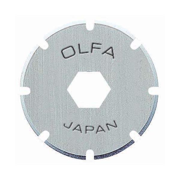 ◆◆用途◆◆ミシン目ロータリー用替刃。◆◆機能◆◆必要なときに切り離せるミシン目を入れることができます。刃は直径18mmのステンレス製です。ホビーロータリー・ロータリーコンパスカッターにも装着可能です。◆◆仕様◆◆●刃厚：0.3mm。●入数...
