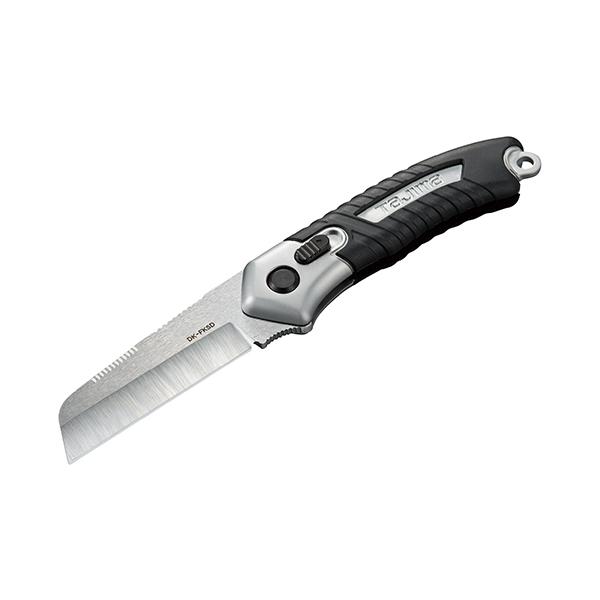 ◆◆用途◆◆電工ナイフ。◆◆機能◆◆使いやすく、携帯に優れるコンパクトサイズです。収納時に刃が出ない安全ロック機構で、使用中にも刃が閉じません。手袋着用でも滑りにくいエラストマーグリップです。縦割きでも切り渋らないホロー刃形状です。リングス...