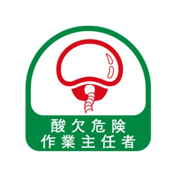 ◆◆用途◆◆ヘルメットシール。◆◆機能◆◆用途が一目で分かるヘルメット用シールです。◆◆仕様◆◆●サイズ：35×35mm。●酸欠危険作業主任者。●2枚入。◆◆材質◆◆●紙。※※注意事項※※ヘルメットのアール部分に注意して、シワや空気溜りにな...