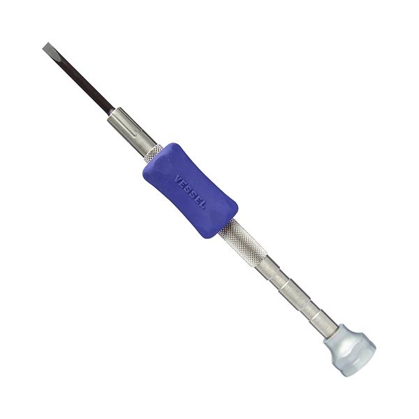 ◆◆用途◆◆精密機器・カメラ・時計・メガネ等の組立・修理・分解等用精密ドライバー。◆◆機能◆◆クッショングリップは自在にスライドできるので、お好みの使いやすい位置に移動できます。ローレット加工で細かな回転が行えます。◆◆仕様◆◆●サイズ：(...