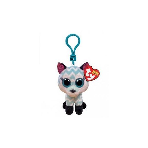 Beanie Boo's アトラス (KC)Tyを外にも気軽に持っていける。鍵をつけるだけではなく、バッグにつけてチャームみたいに使える、ファッションアイテム。 Name:ATLAS - fox aqua chevronPOEM:“I zi...