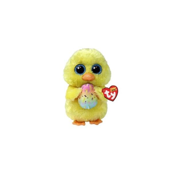 Beanie Boo's マリゴールド (M)手触り抜群。思わず撫でたくなるかわいいbelly！実際のどうぶつと同じ色合いが年齢、性別問わず愛されている商品。Tyのロングセラー商品です。Name:MARIGOLD - chick yello...