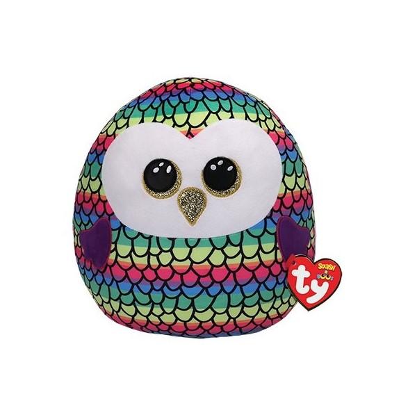 SQUISH A BOOS オーウェンもっちもちでふわふわな抱き心地。おうちでお昼寝。乗り物でお昼寝。抱きながらリラックスと抱いても、敷いても枕にしても心地よい商品です。Birthday:9月12日サイズ大：14インチ＝約30cm小：10イ...