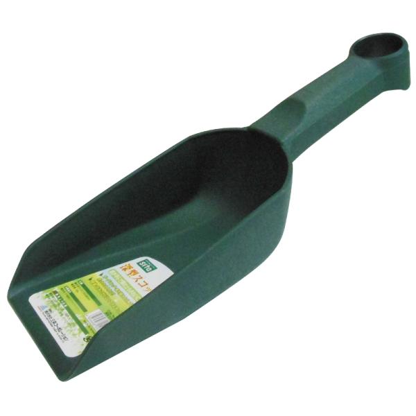 底が平らで隅の土もきれいにすくえる【特長】軽量・丈夫でサビないプラスチック製【用途】ガーデニング・寄せ植えなどプランターやポットの土入れに【材質】●本体：PP樹脂/グラスファイバー商品名：sita 深型スコップ 角型 小JANコード：495...