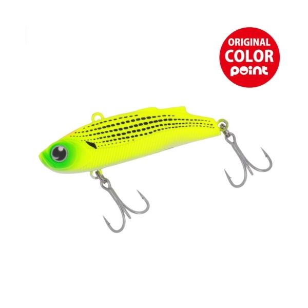 ポイントオリジナルカラー!弾丸のように狙ったポイントに飛んでいく一口サイズのシャッドバイブレーション。ベイ、河川でのバーサタイル性を追求した「湾奥のプリンス」大野ゆうき監修モデル。カラー： ドチャートコノシロサイズ： 57S全長： 57mm...