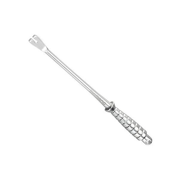 鈎を外しやすい先端形状。先端にガン玉割り付。