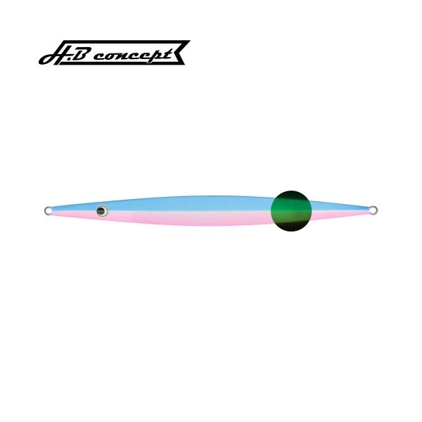 様ーなジャークに対応するオフショア・ロングジグ。やや後方にバランスを持たせ、エッジを効かせたフォルムは、素早い沈下速度と独特のスライドフォールアクションを両立。引き抵抗も少なく、扱いやすさも抜群。アピール力を増すグローアイ(黒目部分除く)を...