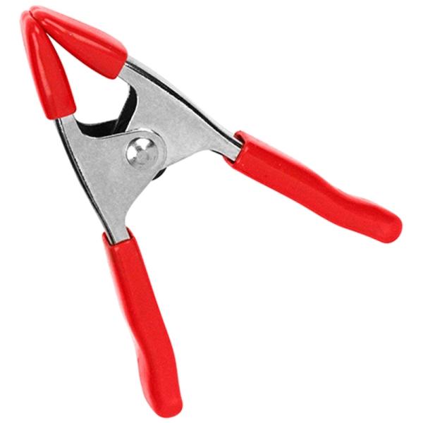 使い方簡単握るだけで簡単に使用できます。■■■用途■■■接着作業などの軽作業。■■■機能・特徴■■■物を挟む際に最適です。■■■仕様■■■●全長：約100mm。●口の開き：25mm。■■■注意事項■■■吊り具として使用しないで下さい。足場等...