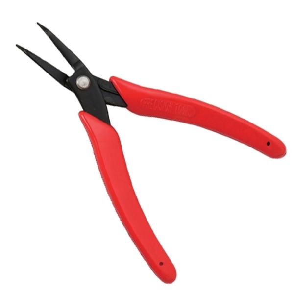 先端が細いので、細かい作業に便利です。■■■用途■■■ホビー、精密作業等。■■■機能・特徴■■■手にやさしく、すべりにくいグリップです。先細のため、細かい曲げ加工などに最適です。■■■仕様■■■●切断能力：銅線1.2mm・軟鉄線0.8mm。...