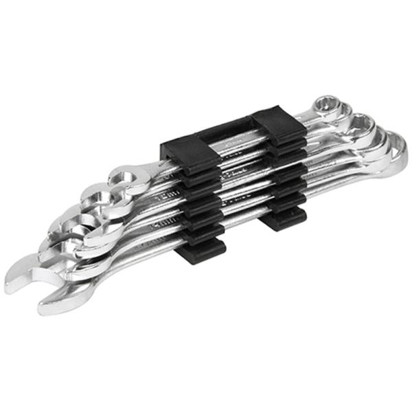 便利な6本組のコンビネーションレンチセットです。■■■用途■■■六角ボルト・ナットの締付け、緩め作業。■■■機能・特徴■■■よく使うサイズをセット組しました。■■■仕様■■■●セット内容：8・10・12・13・14・17mm。