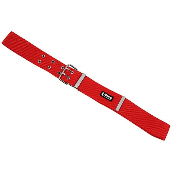 しっかり止まる、ツーピンバックル式の作業ベルトです。■■■用途■■■ツールケースの取り付け。■■■機能・特徴■■■ツールケースの取り付けに便利です。安定感のツーピンバックルです。縦折れに強いGI織です。■■■仕様■■■●色：レッド。●サイズ...