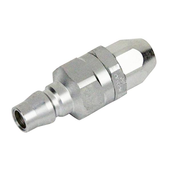 カプラ切り離し時の不快音とホースの反動現象を解消します。■■■用途■■■エアー配管用継ぎ手(パージプラグ)。■■■機能・特徴■■■カプラの切り離し時にプラグ側のホース内残圧を徐ーに排出し、不快な音とホース反動現象を解消します。独自設計の排気...