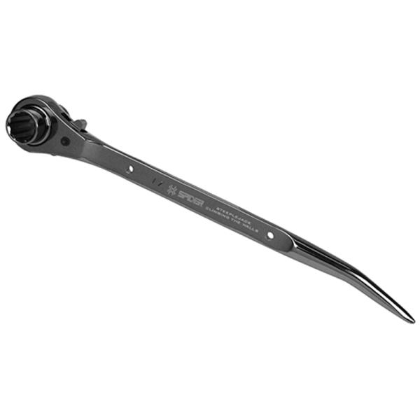 SK11のSPIDERシリーズ、鳶職人様向けツールです。■■■用途■■■足場の組み立て・解体、番線の締め付け。■■■機能・特徴■■■スパイダーシリーズとしてデザインを統一できます。至極の輝きガンメタリックカラーで総磨き仕上げを施しています。...