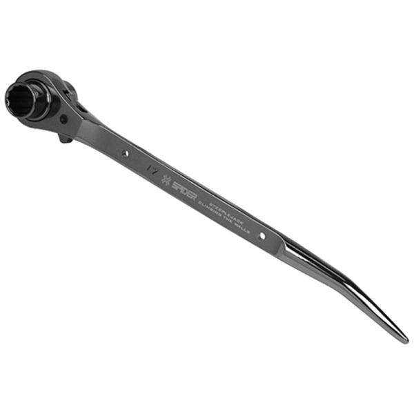 SK11のSPIDERシリーズ、鳶職人様向けツールです。■■■用途■■■足場の組み立て・解体、番線の締め付け。■■■機能・特徴■■■スパイダーシリーズとしてデザインを統一できます。至極の輝きガンメタリックカラーで総磨き仕上げを施しています。...