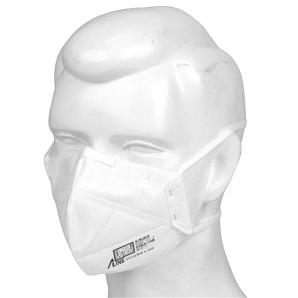 特殊加工の立体構造で、ぴったり密着、呼吸も会話も楽にできます。■■■用途■■■溶接作業・粉末処理作業・農薬作業・その他粉塵の発生する作業での防じん。■■■機能・特徴■■■空気感染予防策として、医療従事者にも使用されているN95マスクと同等で...