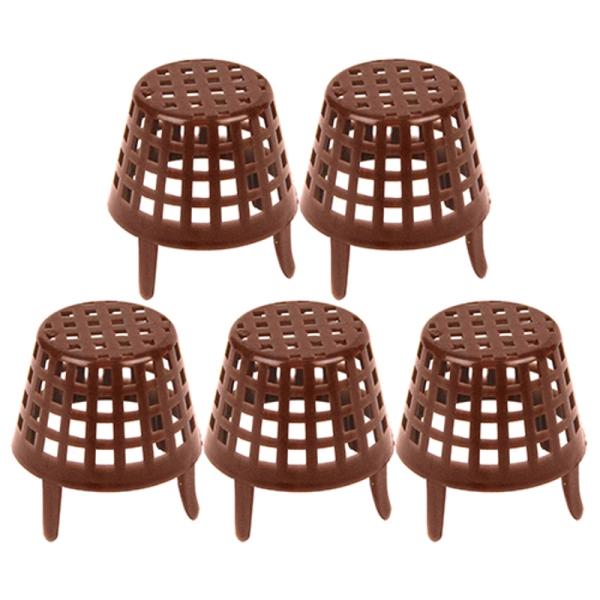 水やりによる肥料飛散を軽減する容器です。■■■用途■■■肥料用容器。■■■機能・特徴■■■植物に肥料を与えるのに最適な容器です。土の上に肥料を置き、上からかぶせます。■■■仕様■■■●サイズ：小。●入数：5。