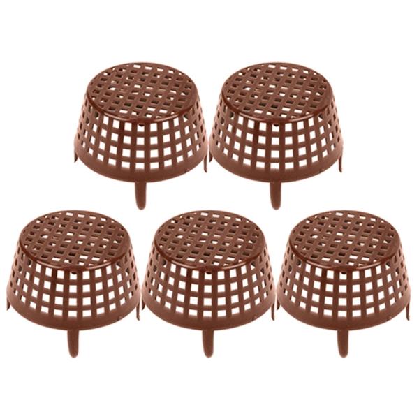 水やりによる肥料飛散を軽減する容器です。■■■用途■■■肥料用容器。■■■機能・特徴■■■植物に肥料を与えるのに最適な容器です。土の上に肥料を置き、上からかぶせます。■■■仕様■■■●サイズ：大。●入数：5。