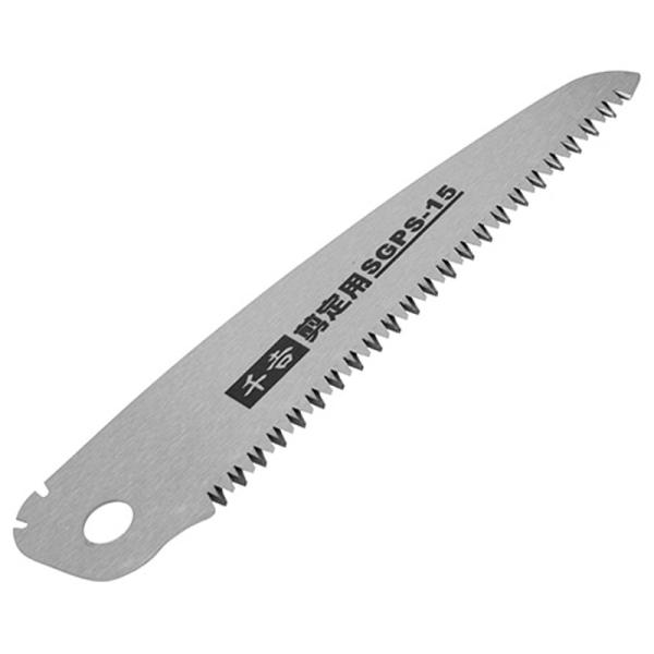 経済的な替刃式です。■■■用途■■■SGPS-15用の替鋸刃。■■■機能・特徴■■■経済的な替刃式です。■■■仕様■■■●生木切断能力：60mm。●刃厚：0.9mm。●硬度(刃部)：HRC55±2。