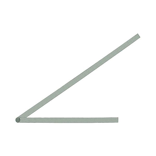 キャッチコピー角度を任意に調節できます。用途ケガキ時、角度写し時に使用する自由金。特徴角度写しやケガキ作業が簡単に行えます。