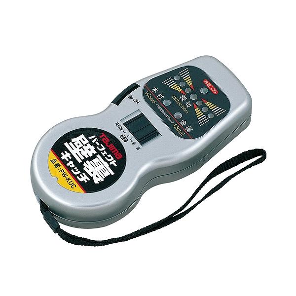 キャッチコピー下地探しに最適です。用途下地材用電子式検知器。特徴1台で木材またはプラスチック・金属の両方を探知する両機能一体型です。壁、天井などの表面材で隠れて見えない下地材を探知します。感度2段切替式(通常・高感度)＋簡易金属探知機能付で...
