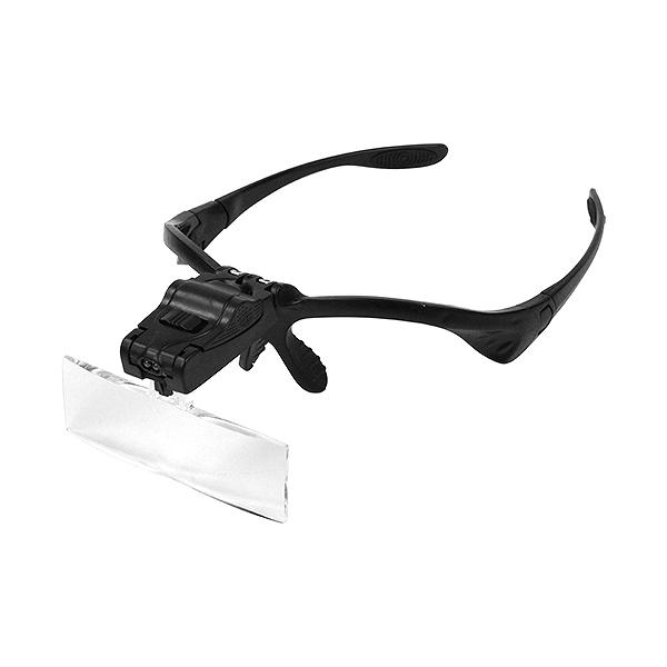 キャッチコピーメガネ型で両手が使え作業効率が上がります。用途LEDライト付メガネ型ルーペ。特徴細かい作業、医療現場、ホビーに最適です。LEDライト付なので暗い場所でも使えます。両手を使う作業時に立変便利です。