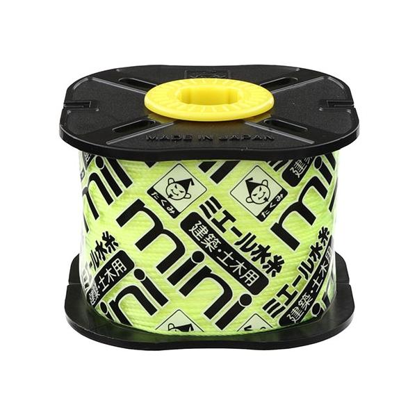 ■キャッチコピーコンパクトで使いきりやすい巻量です。■用途建築用水糸。■機能くるくる回る軸付リールです。切った糸はリールの凹部に巻けます(目安細約15m太約12m)。よく見える蛍光染色です。強く、長時間垂れにくいナイロン製水糸です。■仕様●...