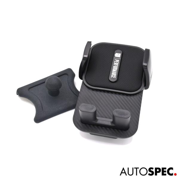 ASSO　GRU スマートフォンホルダー＆ベースGRUから新作がリリース！今までになかった3連ボタン真ん中右側に装着できるスマフォホルダー！絶妙なポジション◎ホルダーを固定するベースは3Dスキャナで測定・設計されているため、違和感無く、ビタ...