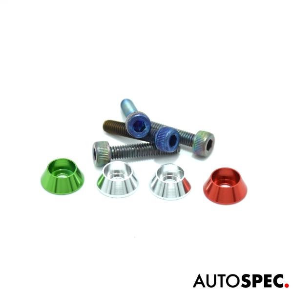 THREEHUNDRED　フューエルチタンビスセット【AUTOSPEC.限定カラー　トリコローレ】発売から人気を誇るフューエルチタンビスセット、AUTOSPEC.限定カラーのトリコローレsetを制作していただきました◎経年劣化で痛みが出やす...