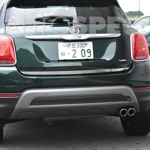 OMTEC　テールゲートトリムライン FIAT500X　ステンレス　リアトランクリッドOMTECブランドの高品質ステンレス製リアトランクリッドです◎トランクリッド(テールゲート)のキズ保護とドレスアップ効果を両立させるアイテムとなります◎取...