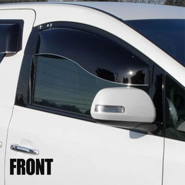 ■適合車両・車名：TOYOTA カローラフィールダー・型式：NZE141/NZE144/ZRE142/ZRE144■商品情報・分類：ドアバイザー(サイドバイザー)・メーカー：ZOO PROJECT(ズープロジェクト)・商品名：OX VISO...