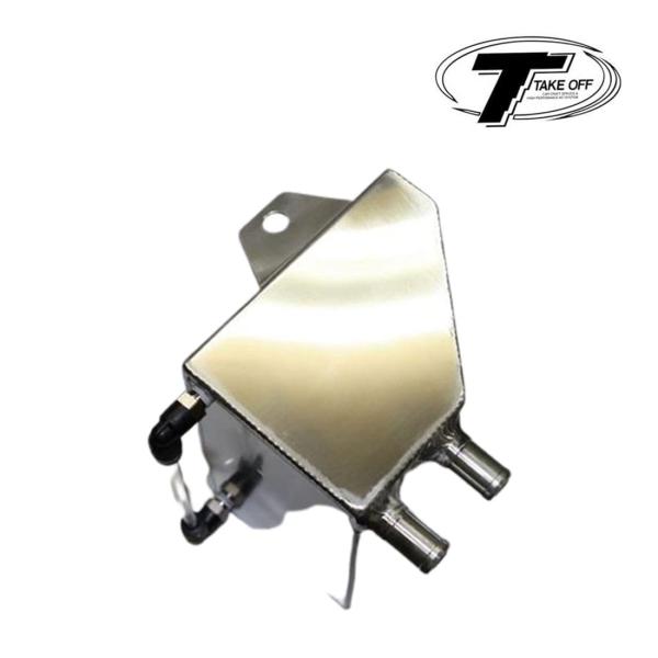 ■適合車両・車名：SUZUKI カプチーノ・型式：EA11R・備考：純正エアクリーナー装着車は取り付け不可■商品情報・メーカー：TAKE OFF・商品名：オイルキャッチタンク・品番：OCT0030・容量約1200mL・レベルゲージ付き・保安...