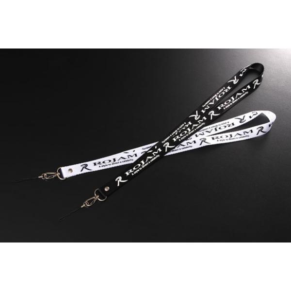 ROJAM ストラップ ブラック グッズ キーホルダー ロジャム ROJAM 汎用 グッズ/アクセサリー