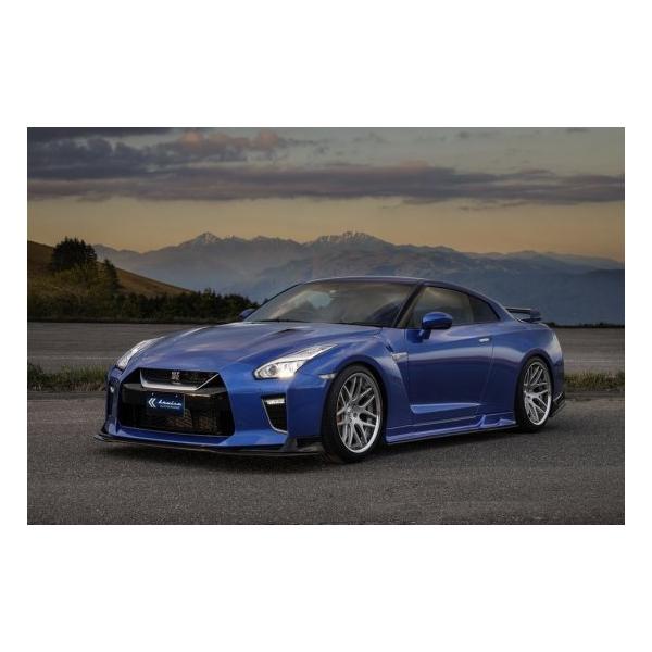 商品タグ：13865 GT-R R35 MY17以降(後期型) KRUISE Ver1 KR-35RR フロントディフューザー FRP未塗装品 フロントリップ ルーフ / クール Ruf / KUHL R35 NISSAN GT-R GT-...