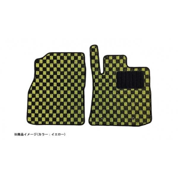 商品タグ：3411 KABDA0100CK-02 コペン GRスポーツ LA400K (R1.10〜) AT車 フロアマット チェック柄 レッドホワイト フロアマット シュピーゲル Spiegel コペン LA400K COPEN /コペン