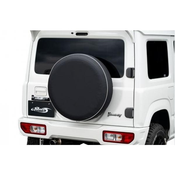 E00070 ジムニーJB23 スペアタイヤカバー 無地 その他 外装品 ショウワガレージ Showa GARAGE JB23 ジムニー JB23 JIMNY