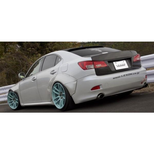 商品タグ：13867 LEXUS IS 350 GSE2＃ ”LEXON exclusive feat. Rocket Bunny ＃2” Rear roof spoiler ルーフスポイラー / ハッチスポイラー レクソン LEXON /...