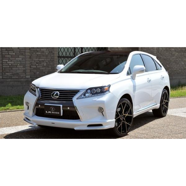 LEXUS RX 10系 後期 LXガンメタリックフロントバンパーガーニッシュ Ver.エアロバンパー フロントバンパー カバー エルエックスモード LX-MODE