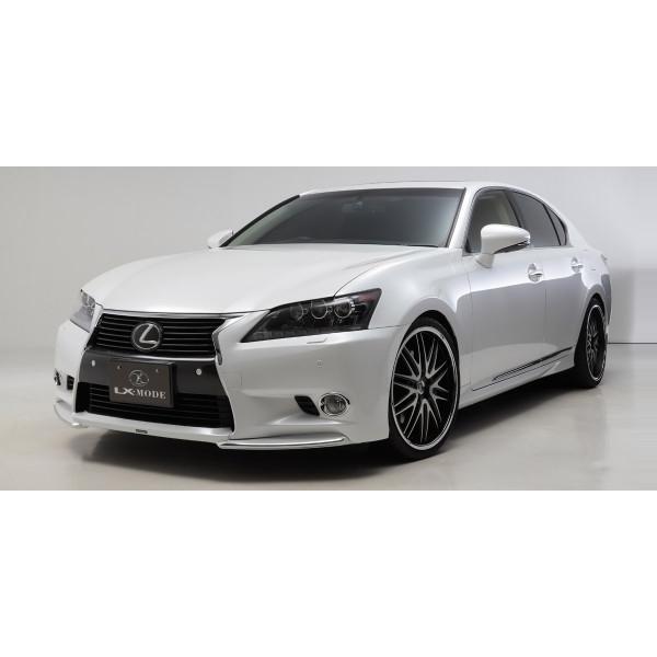 LEXUS GS 10系 前期 ノーマルバンパー用 LXカーボンフロントライセンスベース ナンバーベース エルエックスモード LX-MODE