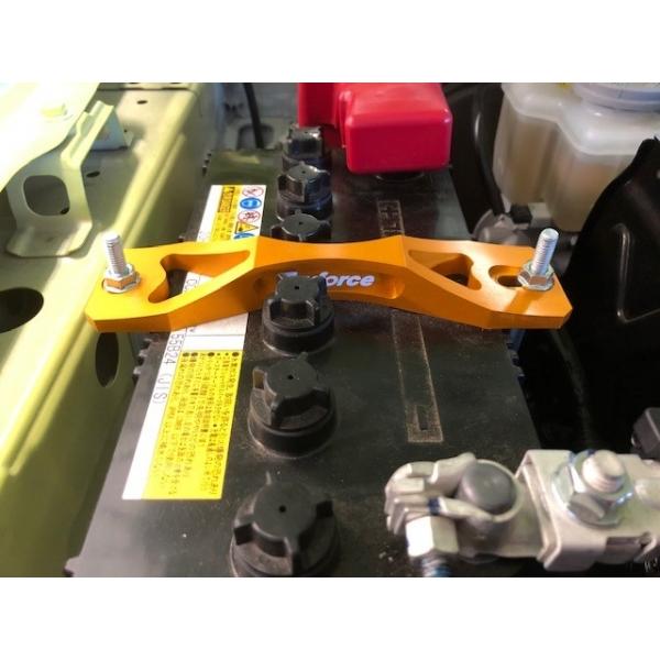 150720 スイフトスポーツ ZC33 バッテリーステー ゴールドアルマイト仕上げ バッテリー トライフォースカンパニー Tryforce Company スイフトスポーツ ZC33S SWIFT SPORTS ZC33S
