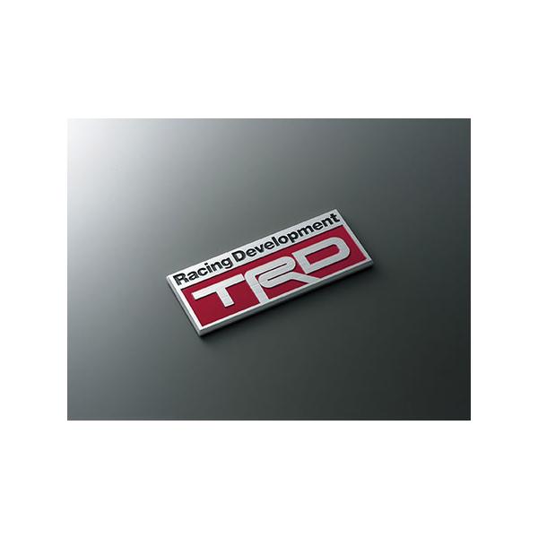 MS010-00014 TRD EMBLEM (B TYPE COLOR) (アルミ製) オーナメント / エンブレム TRD ティーアールディー TRD 汎用