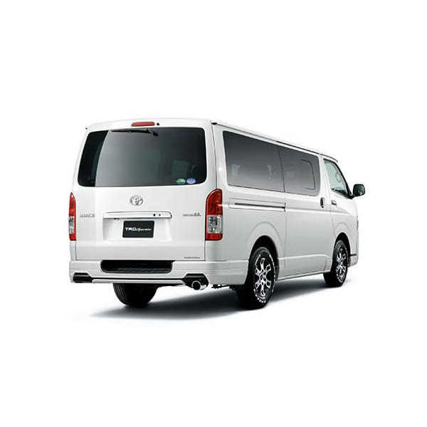 MS313-26001-A1 TRD ハイエース/レジアスエース 200系 標準ボディ リアバンパー ホワイトパールCS(070) リアバンパーカバー / リアハーフ TRD ティーアールディー TRD 200 ハイエース 標準ボディ HI...