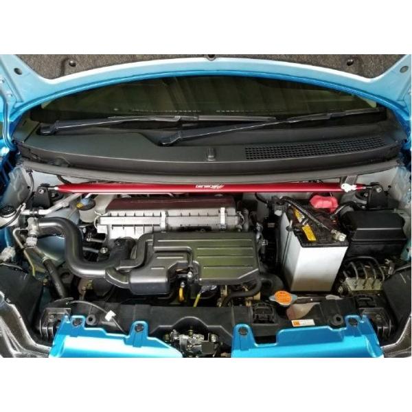 PSD18 ミライース LA350S/プレオプラス LA350F/ミラトコット LA550S/ピクシスエポックLA350A サステックストラットタワーバープラス フロントタワーバー タナベ TANABE ミライース LA350S/360S ...