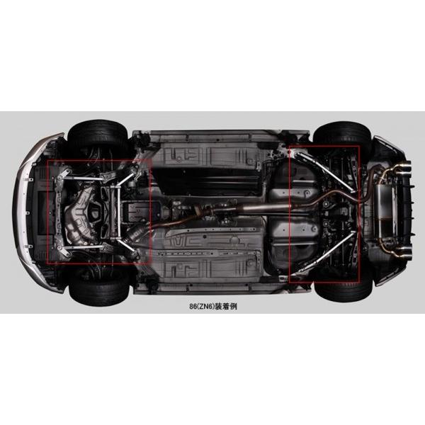 商品タグ：13914 52295-TUL10 LEXUS GS F URL10 (H27/11-R1/9) TVD付車 メンバーブレース リア用 フロアサポート / メンバーサポート トムス TOMS LEXUS GS F 10 LEXUS...