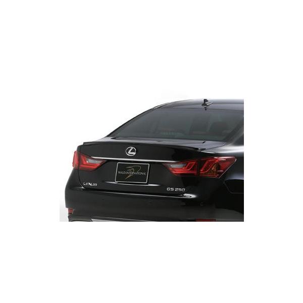 LEXUS GS F SPORT GRL10 ExecutiveLine (H24/1〜H27/11) トランクスポイラー トランクスポイラー / リアリップスポイラー ヴァルド WALD LEXUS GS 10 LEXUS GS GRL ...
