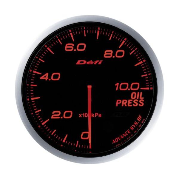 DF10202 メーター【Defi-Link ADVANCE BF】油圧計 (アンバーレッド) DF10202 メーター 油圧計 デフィ Defi