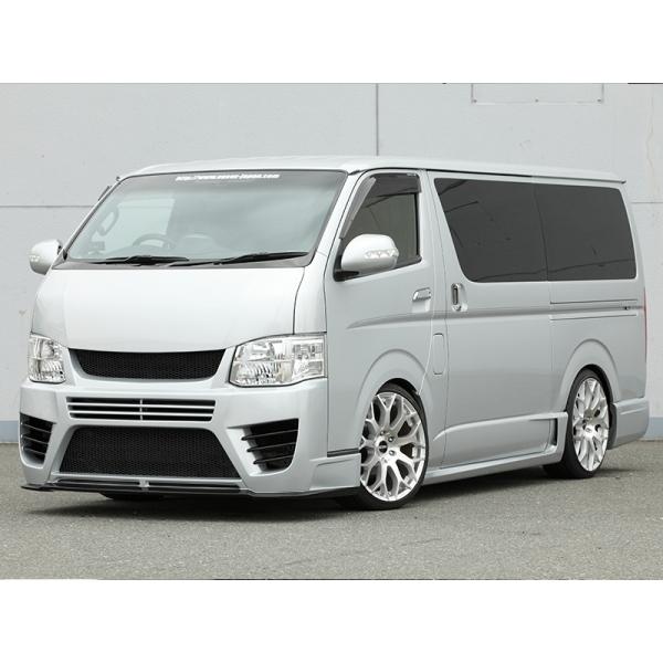 es-1004 CRS シーアールエス ハイエース 200系 5ドア(両側スライドドア) PROGRESS 1 サイドステップ FRP製 サイドステップ エセックス ESSEX / CRS