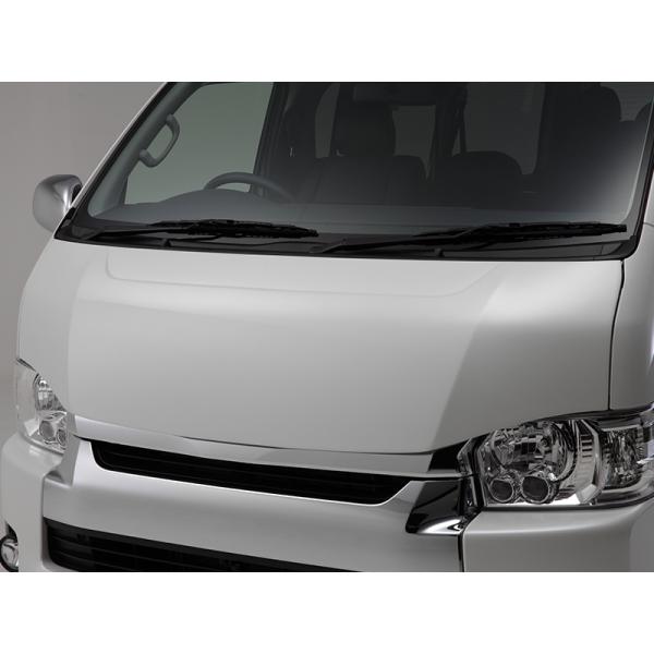 es-1213 ハイエース 200系 ワイドボディ PROGRESS バッドパネル FRP製 1-3型(H16/8〜H25/11)用【個人宅発送不可】 ボンネットフード エセックス ESSEX / CRS 200 ハイエース ワイド HIA...